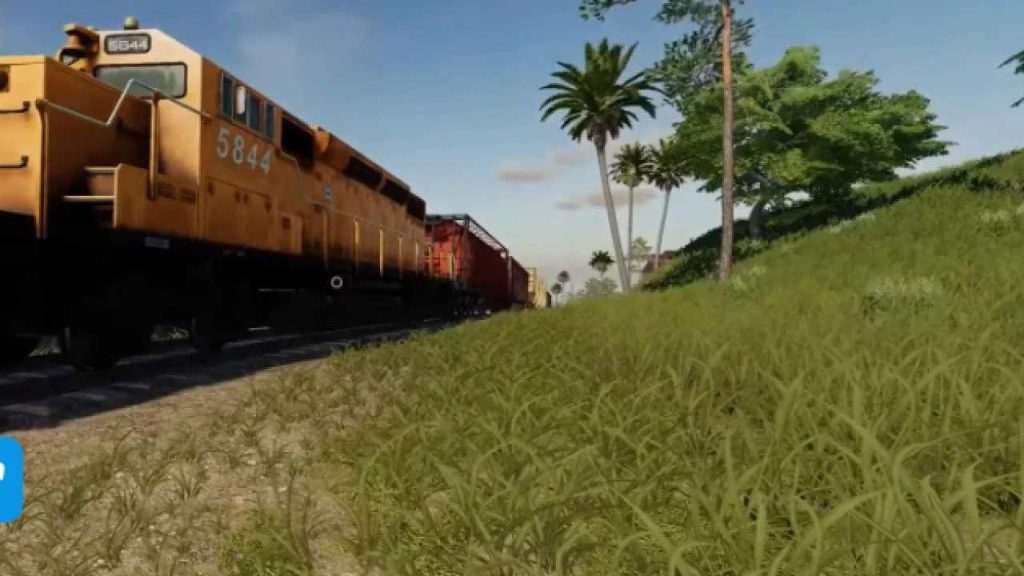 LS 22 Train System v1.0.0.0 - Farming Simulator 2025 mod, LS 2025 mod / FS 25 mod