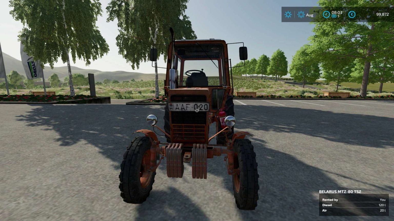 LS 22 Belarus MTZ 80 TSZ v1.0.0.0 - Farming Simulator 2025 mod, LS 2025 ...