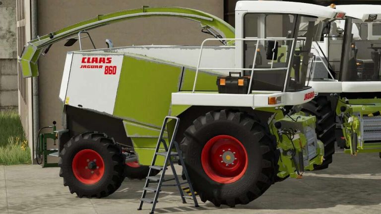 LS 22 CLAAS Jaguar 820-880 v1.0.1.0 - Farming Simulator 2025 mod, LS ...