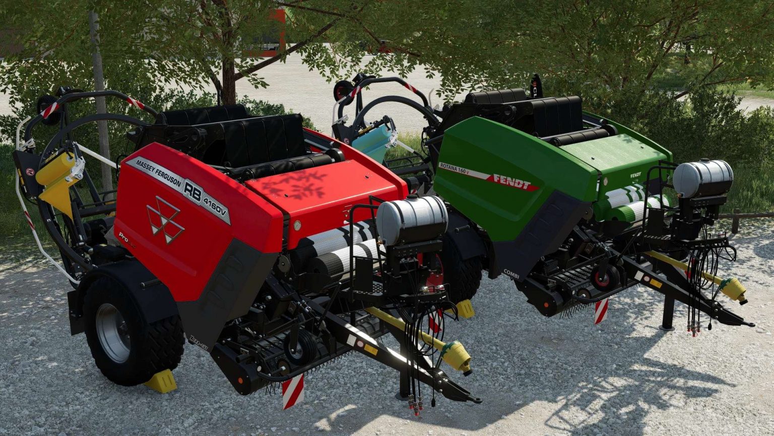LS 22 AGCO Baler Pack Protec Rotana v1.0.0.0 - Farming Simulator 2025 mod, LS 2025 mod / FS 25 mod