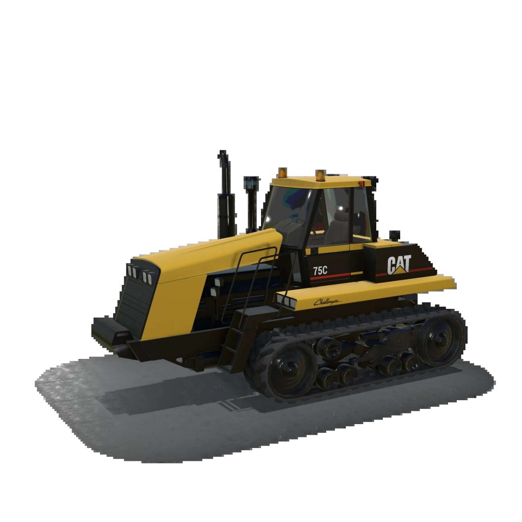LS 22 CAT 75C 3D Tracks v1.0.0.0 - Farming Simulator 2025 mod, LS 2025 ...
