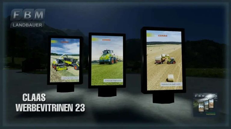 LS 22 Claas Advertising Showcases 23 v1.0.0.0 - Farming Simulator 2025 ...