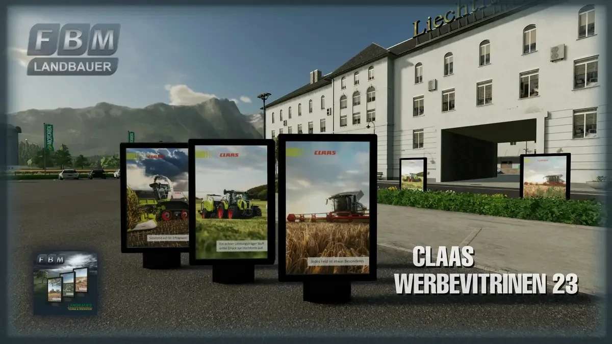 LS 22 Claas Advertising Showcases 23 v1.0.0.0 - Farming Simulator 2025 ...