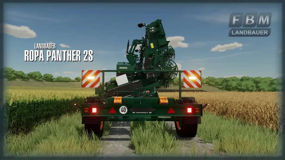 LS 22 Landbauer Panther Pack v1.1.0.0 - Farming Simulator 2025 mod, LS ...