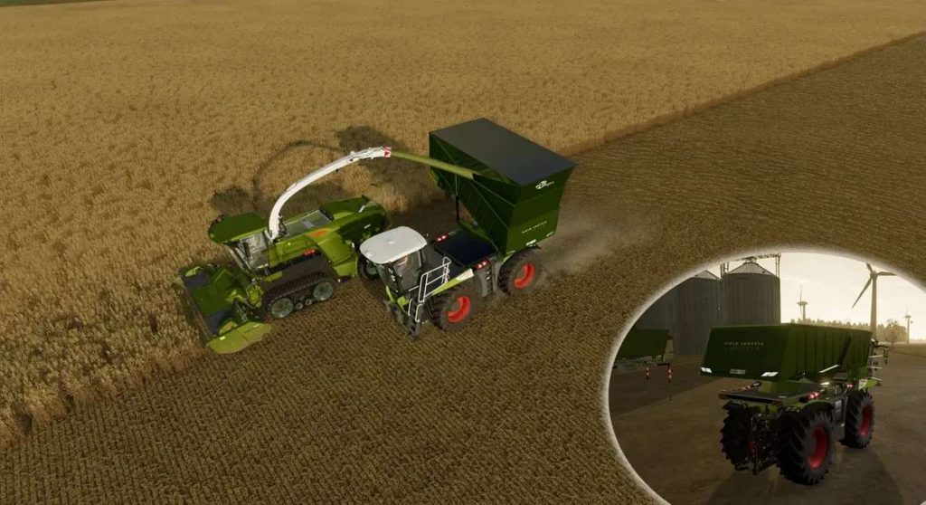 LS 22 SaddleTrac Field and Chopper Shuttle v1.0.0.0 - Farming Simulator ...