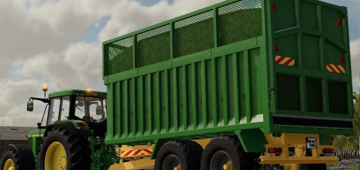 Foot Silage Trailer Farming Simulator 2017 mods, LS 17 mods | FS 17 / ...