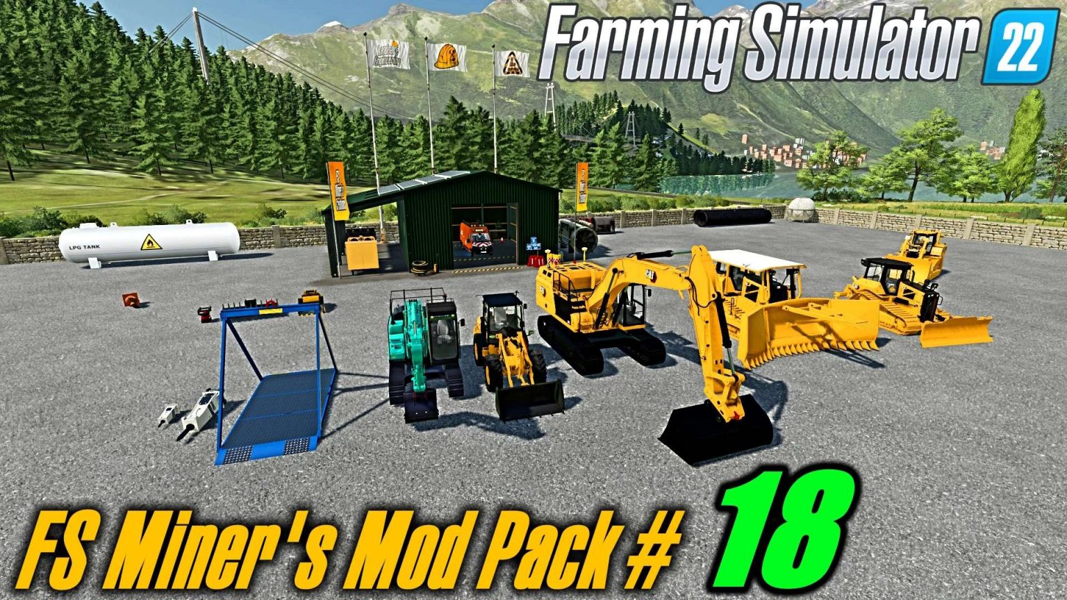LS 22 FS Miner's Mod Pack July-2023 - Farming Simulator 2025 mod, LS 2025 mod / FS 25 mod