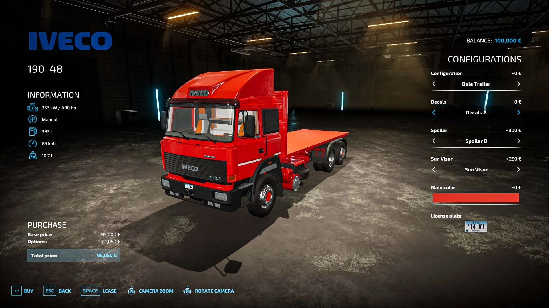LS 22 Iveco 190 v1.0.0.0 - Farming Simulator 2025 mod, LS 2025 mod / FS 25 mod