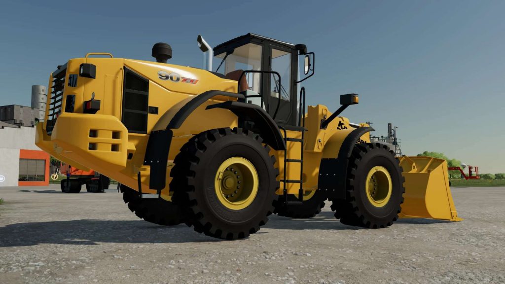 LS 22 Kawasaki 90Z7 Wheel Loader v1.0.0.0 - Farming Simulator 2025 mod ...