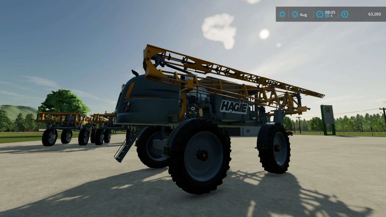 LS 22 Hagie STS16 Sprayer v1.0.0.0 - Farming Simulator 2025 mod, LS ...