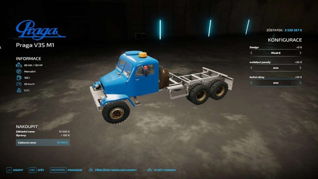 LS 22 Praga V3S v1.0.0.0 - Farming Simulator 2025 mod, LS 2025 mod / FS 25 mod