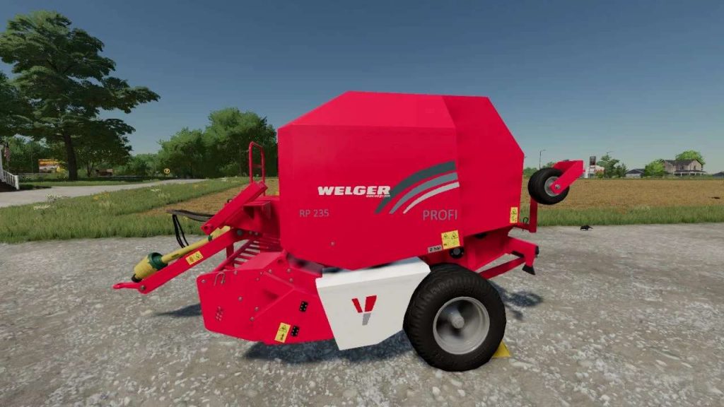 LS 22 Welger RP 235 Profi v1.0.0.0 - Farming Simulator 2025 mod, LS ...