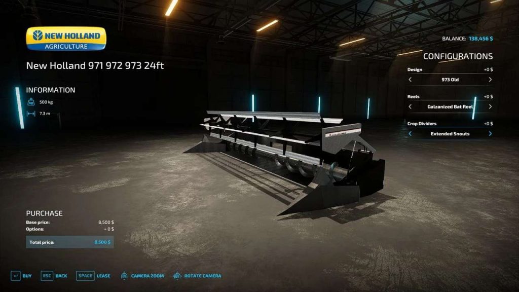 LS 22 Allis Chalmers 24ft Gleaner Header v1.1.0.0 - Farming Simulator 2025 mod, LS 2025 mod / FS ...