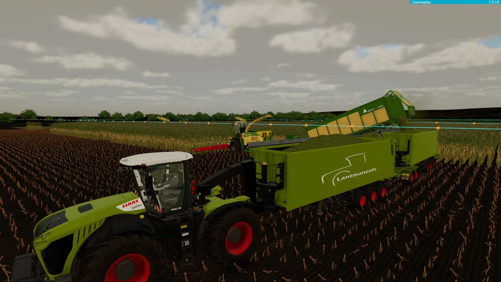 LS 22 Claas Xerion 5000 Kaweco Pack v1.0.0.0 - Farming Simulator 2025 mod, LS 2025 mod / FS 25 mod
