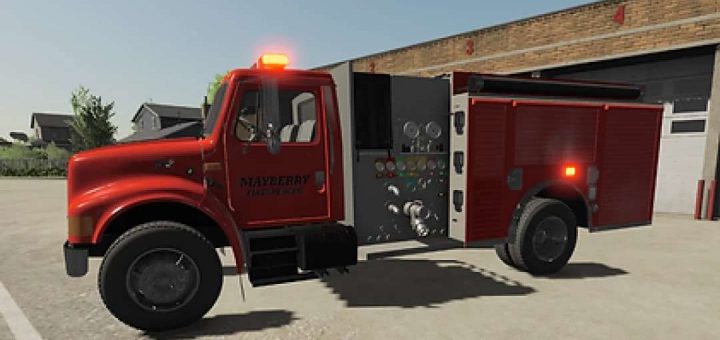 Fire Truck Farming Simulator 2017 mods, LS 17 mods | FS 17 / 2017 mods
