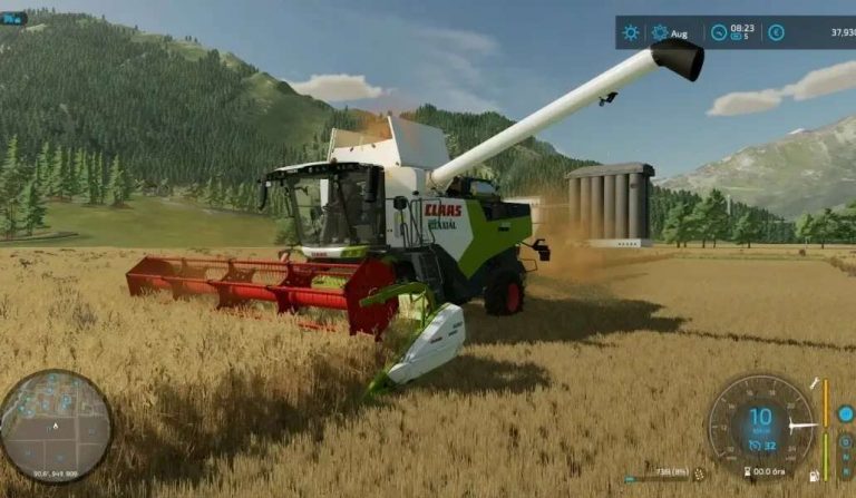 LS 22 Claas Trion AgroDen v1.0.0.0 - Farming Simulator 2025 mod, LS 2025 mod / FS 25 mod