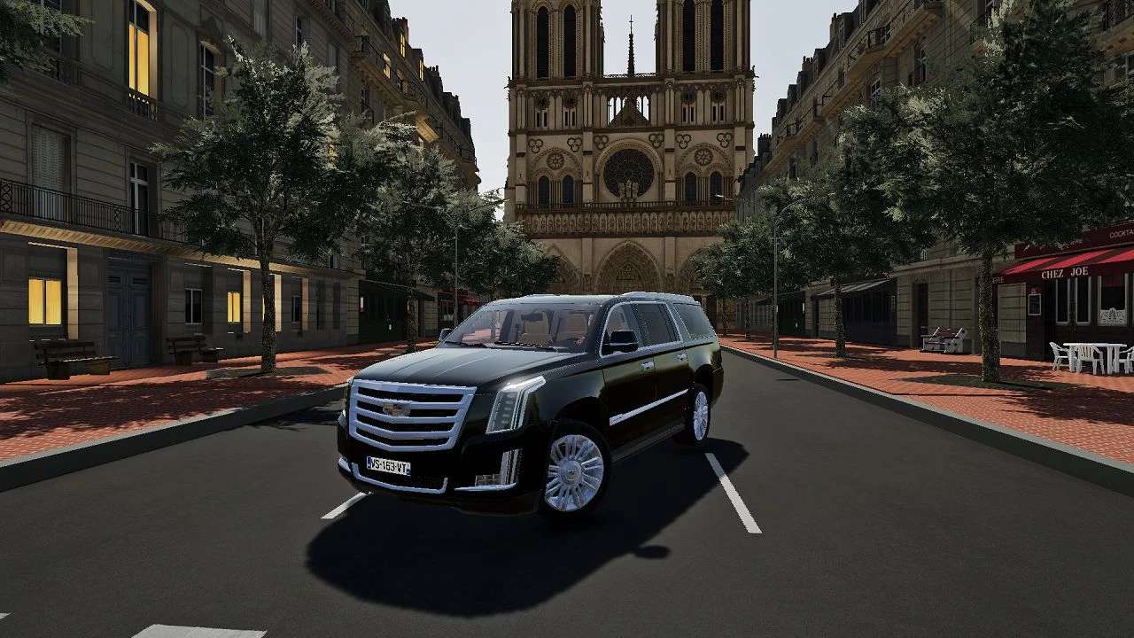 LS 22 Cadillac Escalade 2016 v1.0.0.0 - Farming Simulator 2025 mod, LS 2025 mod / FS 25 mod