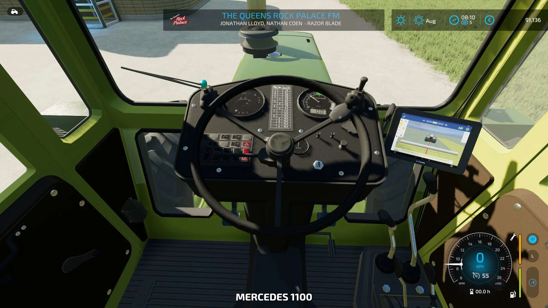 LS 22 Mercedes Benz trac 1100_1800 v2.0.0.7 - Farming Simulator 2025 ...