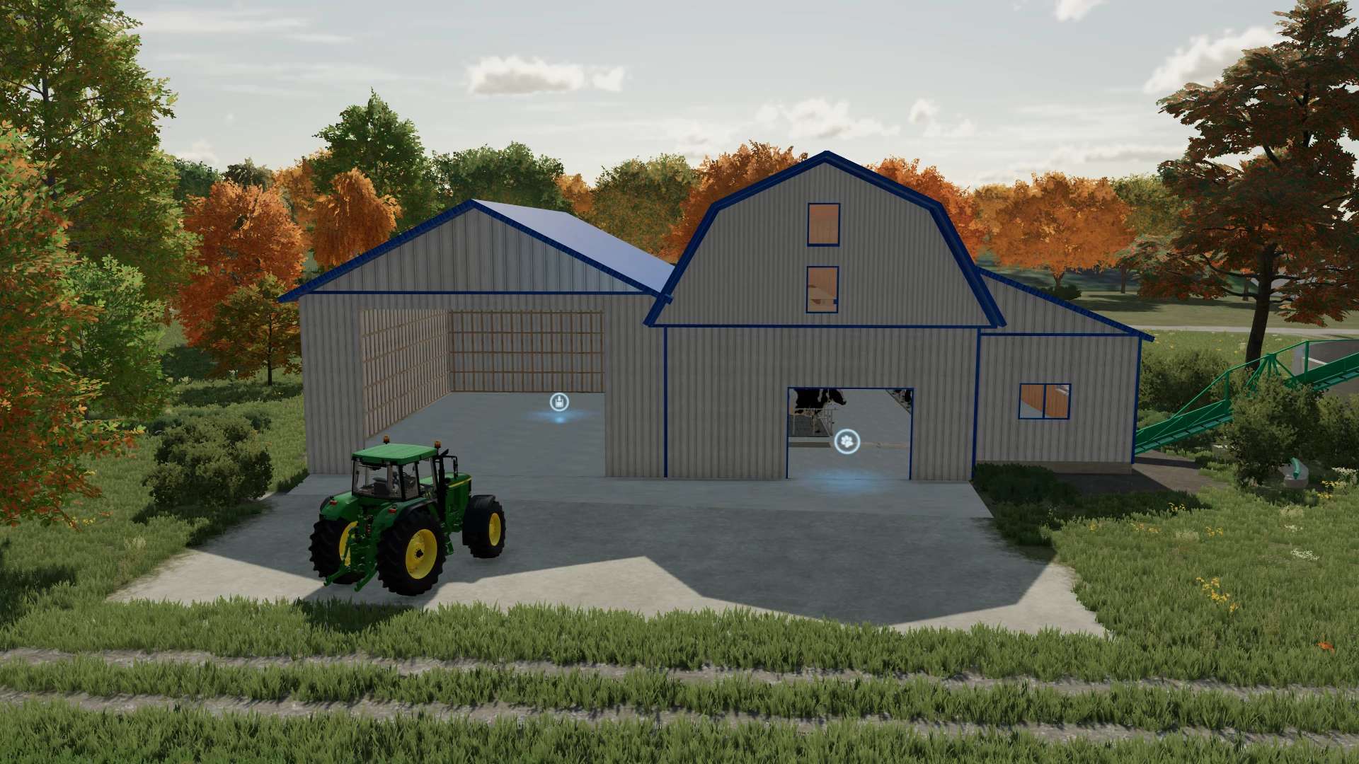 LS 22 Cow Barn v1.0.0.0 - Farming Simulator 2025 mod, LS 2025 mod / FS ...