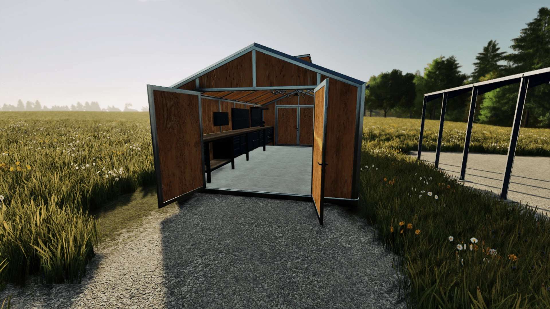 LS 22 "He Shed" Garden Sheds V1.0.0.0 - Farming Simulator 2025 mod, LS ...