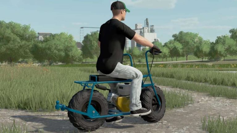 LS 22 Lizard Mini Bike v1.0.0.0 - Farming Simulator 2025 mod, LS 2025 mod / FS 25 mod