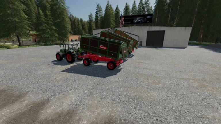 LS 22 Rudolph Trailer Pack v1.0.0.1 - Farming Simulator 2025 mod, LS 2025 mod / FS 25 mod