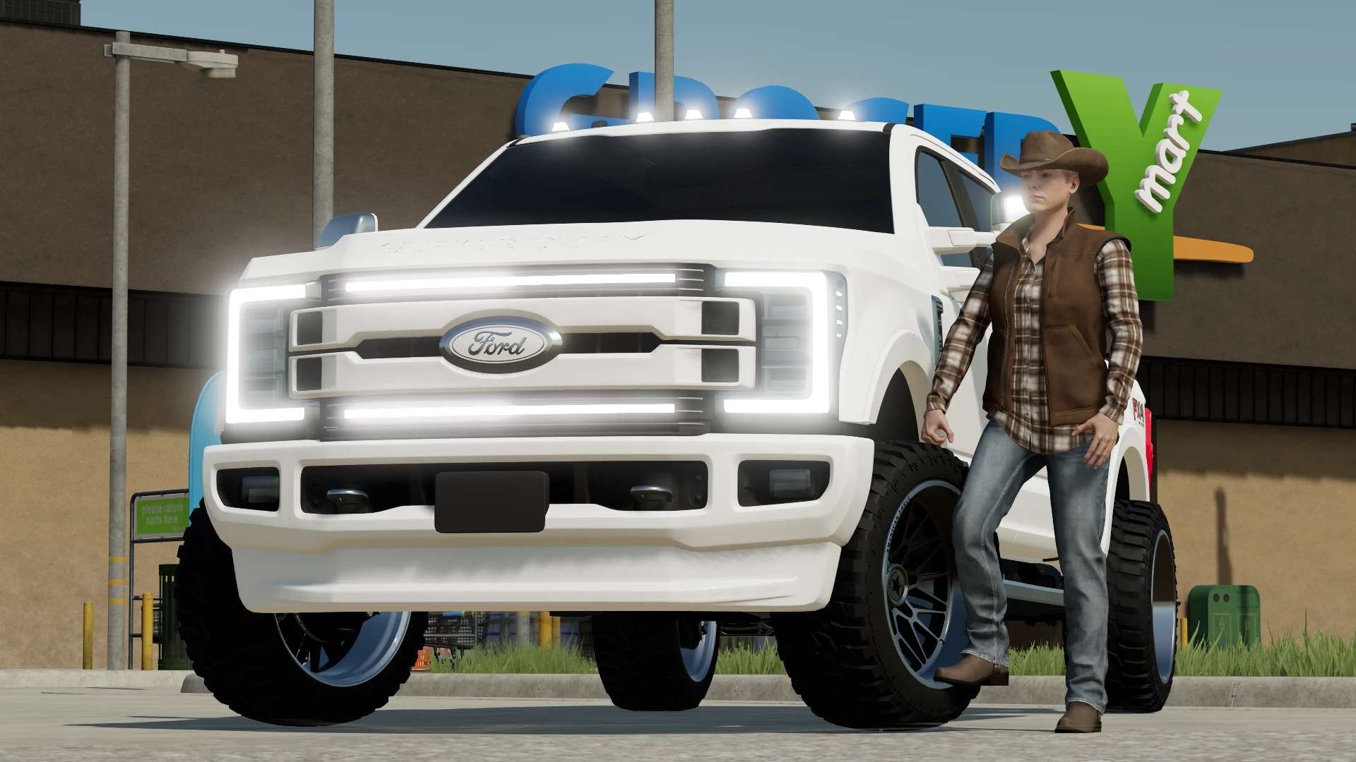 LS 22 FORD F250 LIMITED v1.0.0.2 - Farming Simulator 2025 mod, LS 2025 ...
