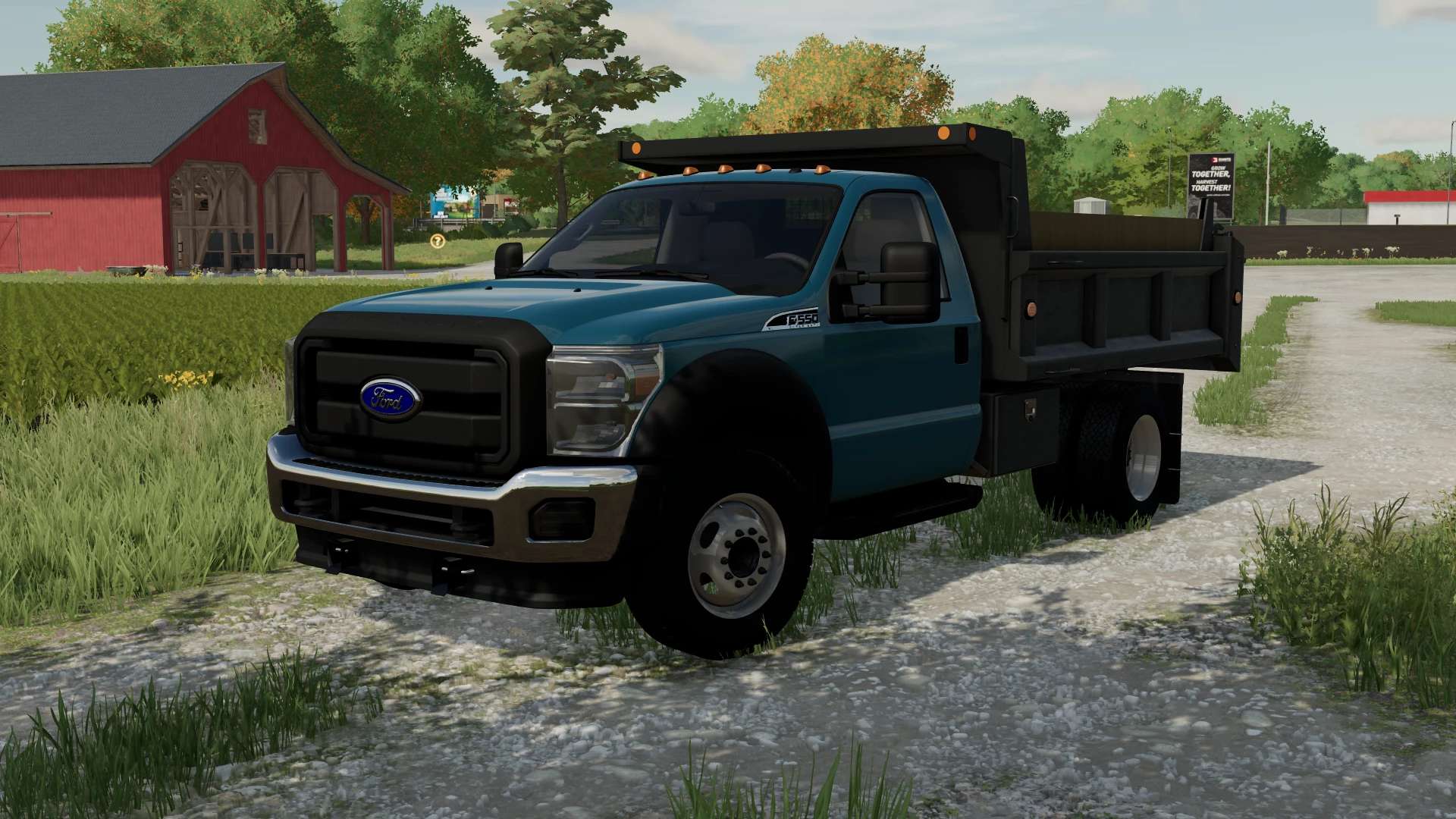 LS 22 Ford F550 Dump v1.0.0.0 - Farming Simulator 2022 mod, LS 2022 mod ...