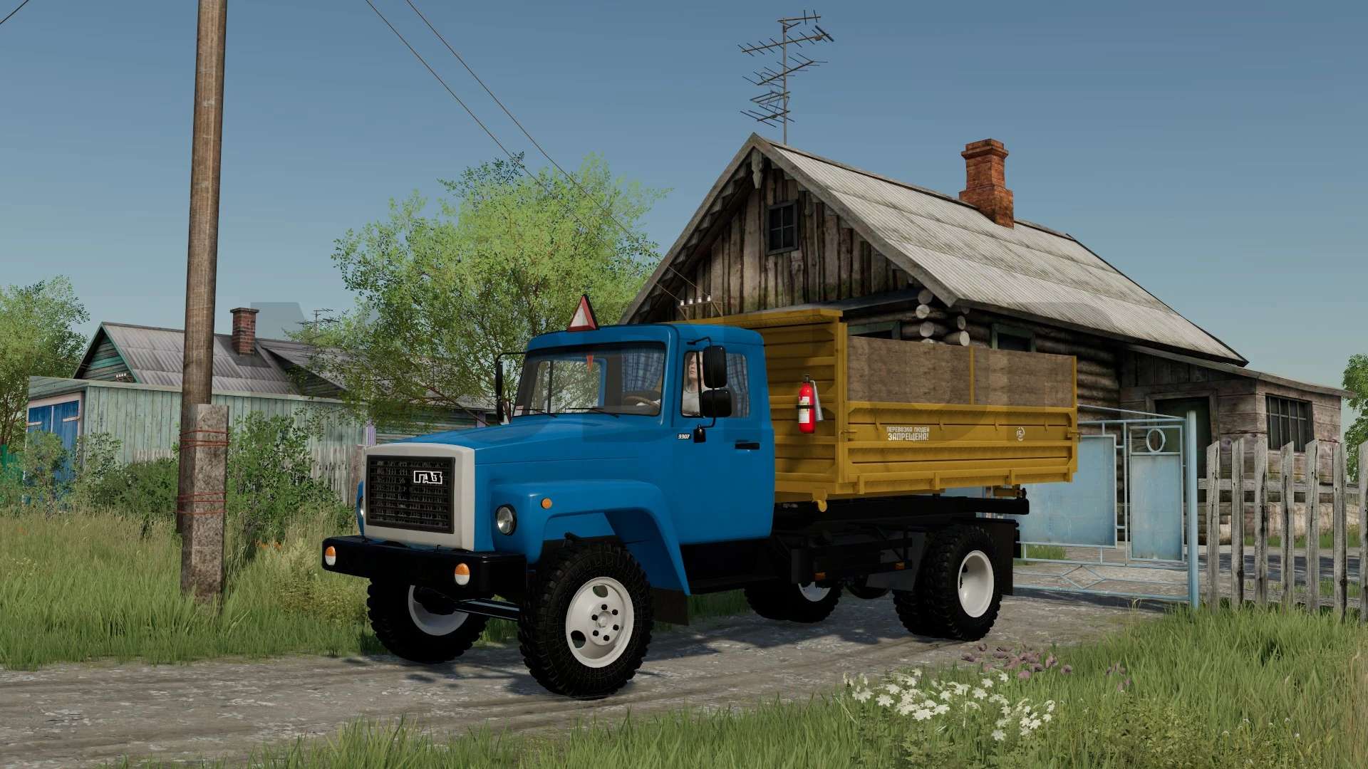 LS 22 GAZ-3307 v2.0.2.4 - Farming Simulator 2025 mod, LS 2025 mod / FS 25 mod