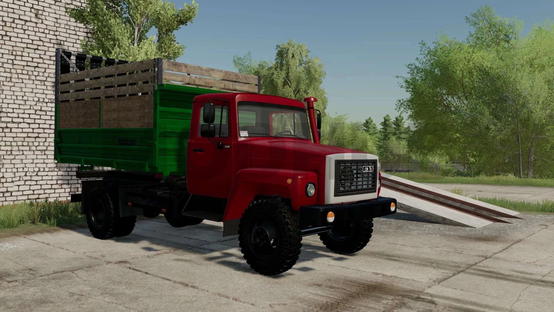LS 22 GAZ-3307 v2.0.2.5 - Farming Simulator 2025 mod, LS 2025 mod / FS 25 mod