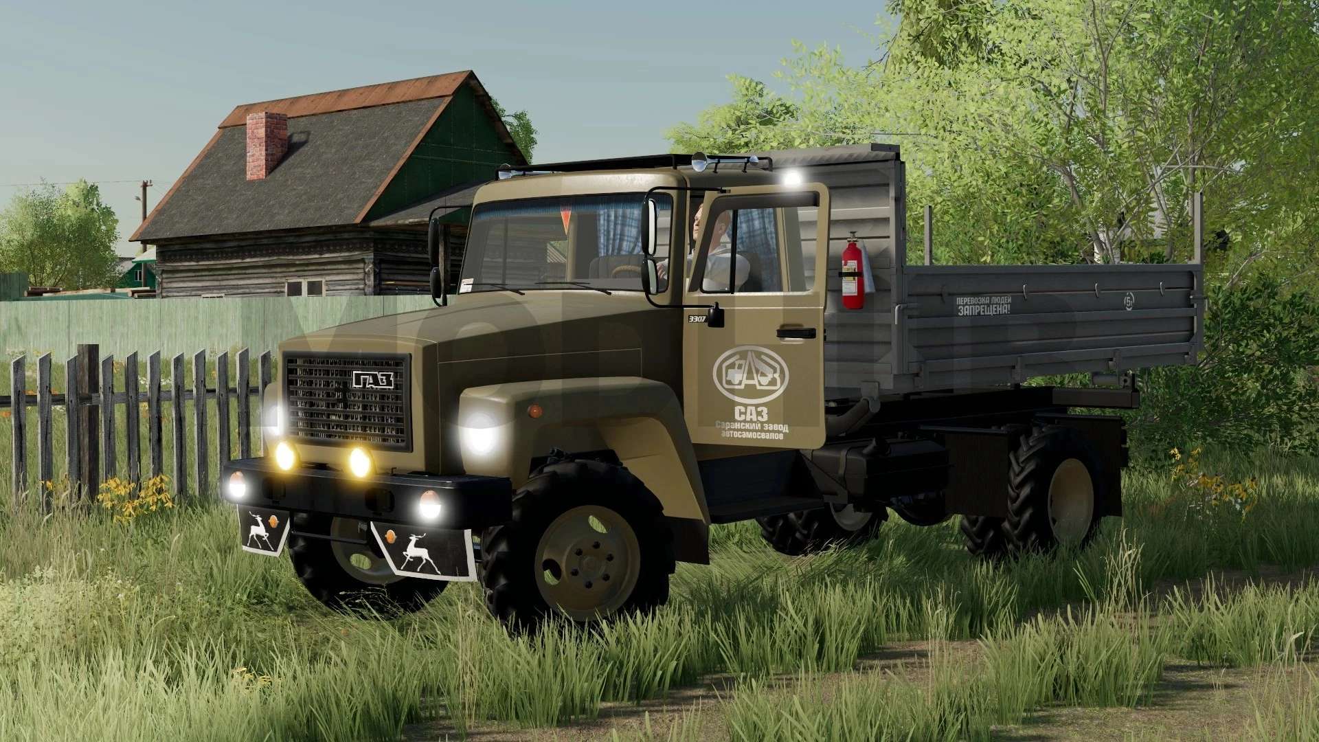 LS 22 GAZ-3307 v2.0.2.5 - Farming Simulator 2025 mod, LS 2025 mod / FS 25 mod
