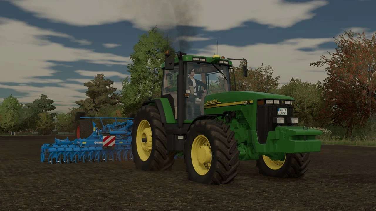LS 22 John Deere 8000 8010 Series EU v1.0.0.0 - Farming Simulator 2025 mod, LS 2025 mod / FS 25 mod