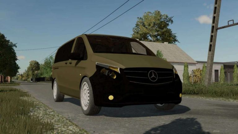 LS 22 Mercedes Benz Vito v1.0.0.0 - Farming Simulator 2022 mod, LS 2022 ...