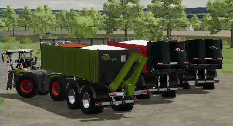 LS 22 Multi SaddleTrailer v1.0.0.0 - Farming Simulator 2025 mod, LS 2025 mod / FS 25 mod