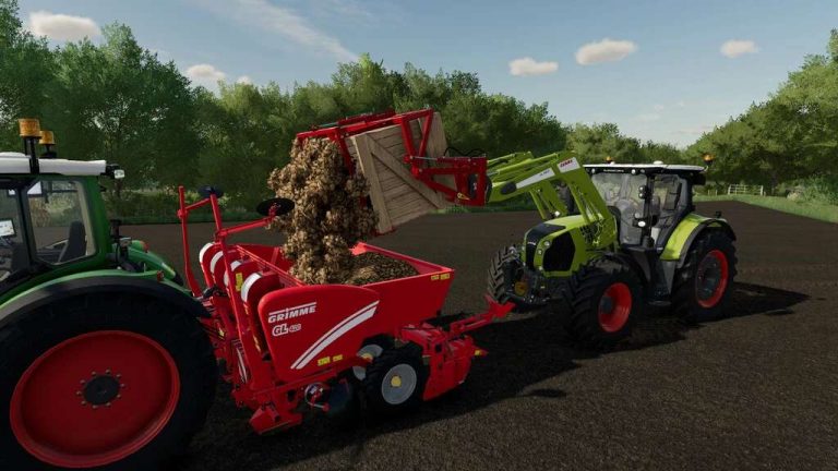 LS 22 K80 WIFO + Potato Palox v1.0.0.0 - Farming Simulator 2025 mod, LS ...
