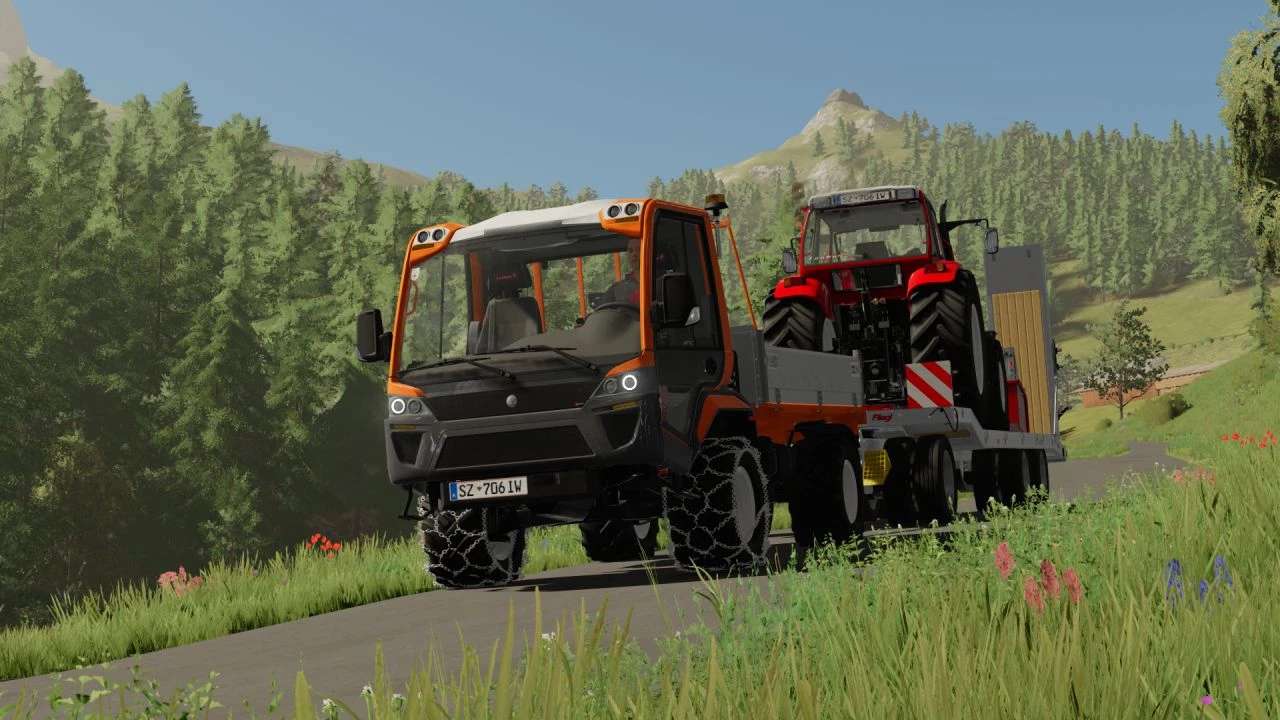 LS 22 Lindner Unitrac L-Drive Pack v7.2.0.1 - Farming Simulator 2025 ...