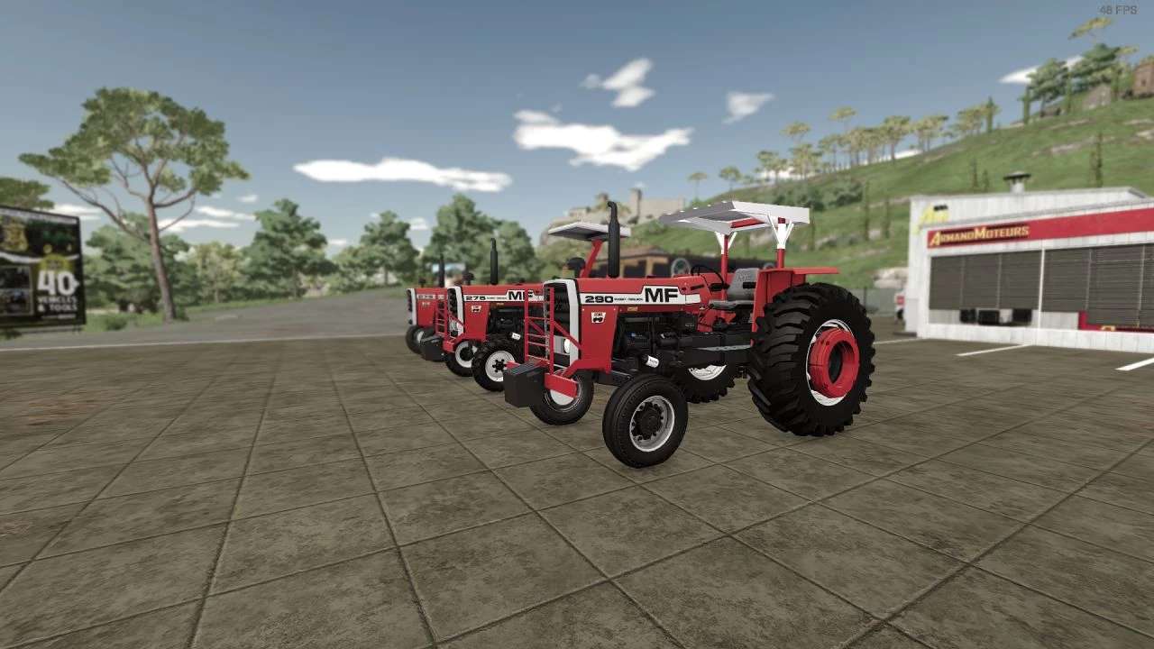 LS 22 Massey Ferguson 275 84 V1.0.0.0 - Farming Simulator 2025 mod, LS 2025 mod / FS 25 mod