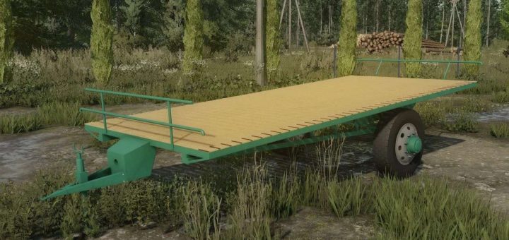 Old Bale Trailer Farming Simulator 2017 mods, LS 17 mods | FS 17 / 2017 ...