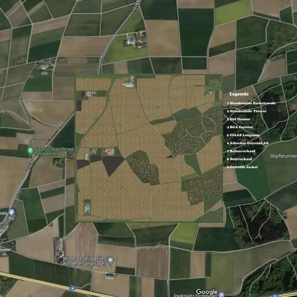 LS 22 Region Seligweiler Map v1.0.0.0 - Farming Simulator 2025 mod, LS ...