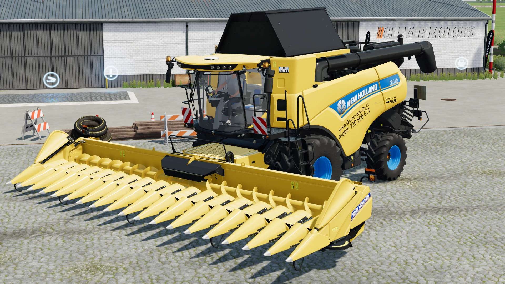 LS 22 New Holland CR 6.90/10.90 v1.0.0.0 - Farming Simulator 2025 mod, LS 2025 mod / FS 25 mod