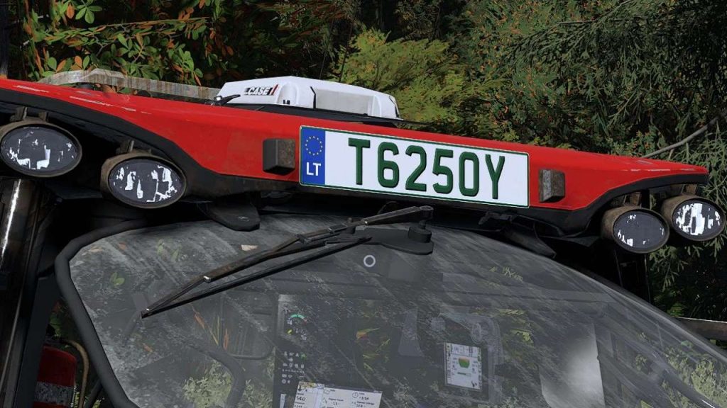 LS 22 Lithuanian License Plates v1.0.0.0 - Farming Simulator 2025 mod ...