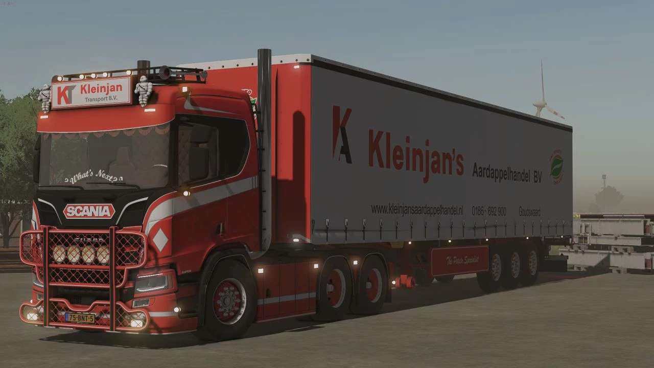 LS 22 Scania Kleinjan's v1.0.0.0 - Farming Simulator 2022 mod, LS 2022 ...