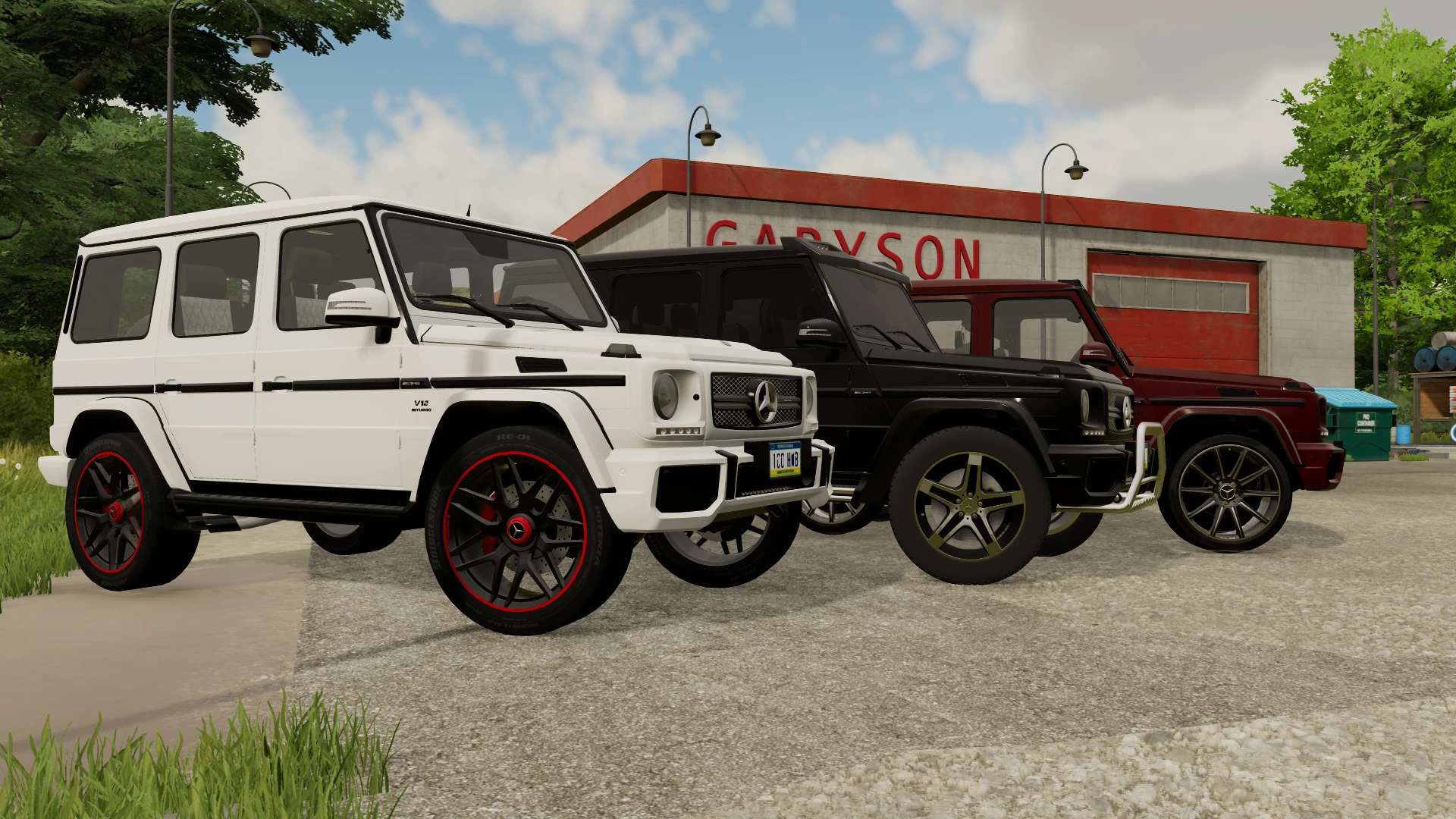 LS 22 Mercedes Benz G65 AMG v1.1.0.0 - Farming Simulator 2025 mod, LS 2025 mod / FS 25 mod