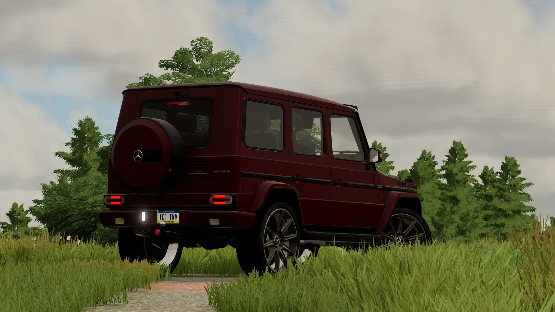 LS 22 Mercedes Benz G65 AMG v1.1.0.0 - Farming Simulator 2025 mod, LS 2025 mod / FS 25 mod