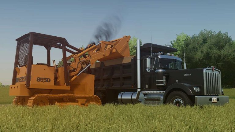 LS 22 Case 855D Track Loader v1.0.0.0 - Farming Simulator 2025 mod, LS ...