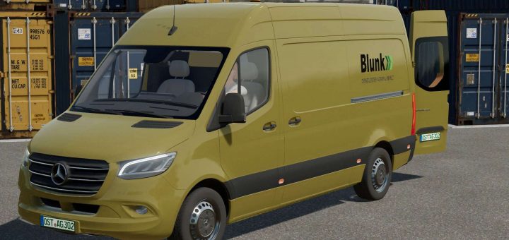 Mercedes Benz Sprinter Farming Simulator 2017 mods, LS 17 mods | FS 17 ...