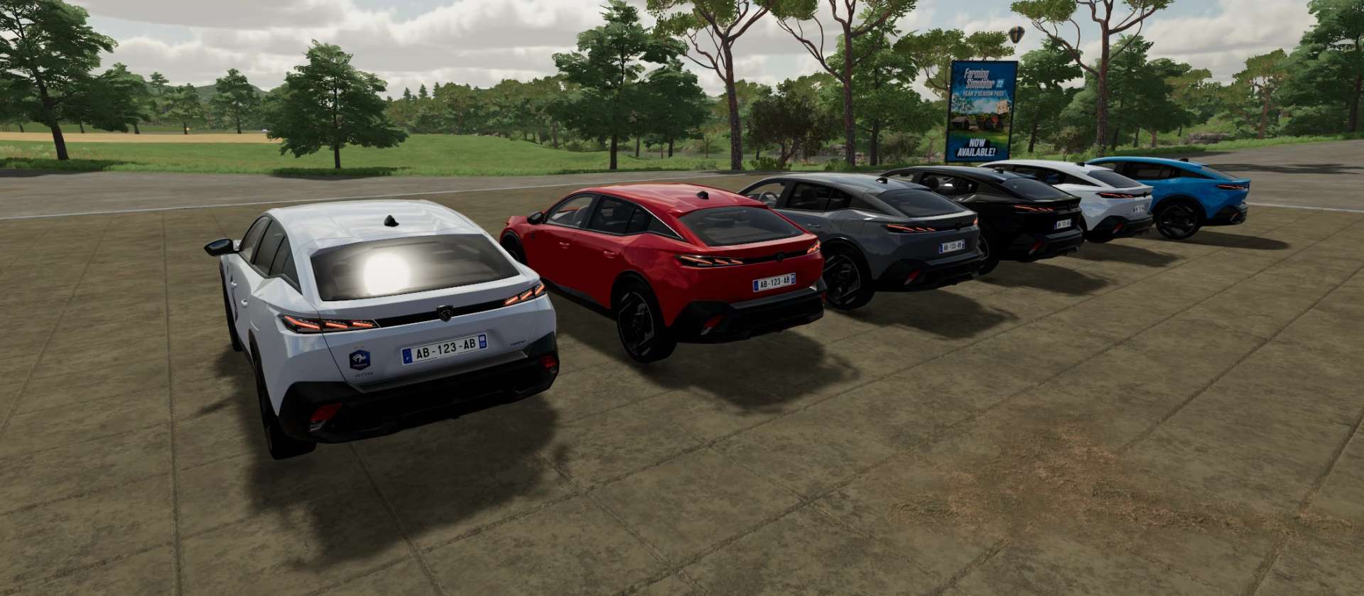 LS 22 Peugeot 408 2024 v1.0.0.0 - Farming Simulator 2025 mod, LS 2025 mod / FS 25 mod