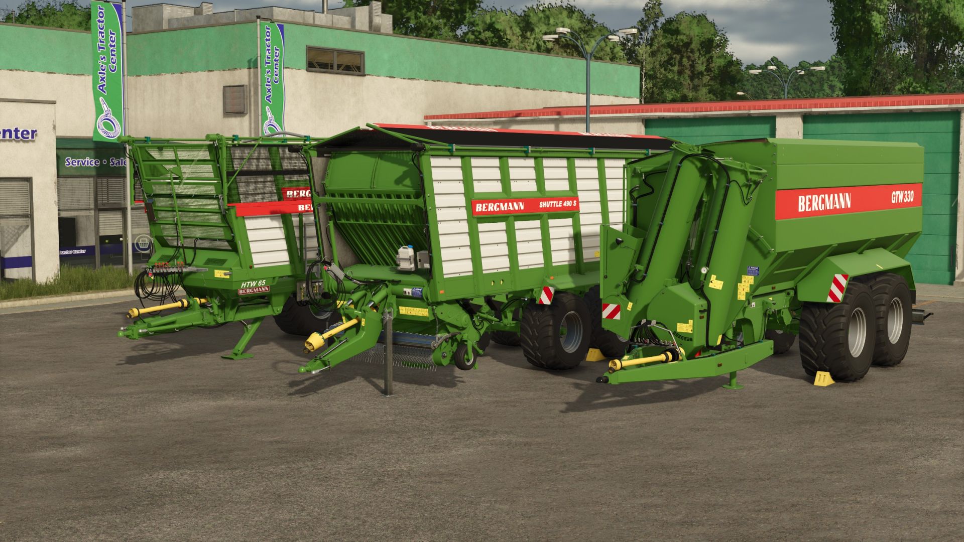 LS 25 Bergmann Trailer Pack V1.0.0.0 - Farming Simulator 2025 mod, LS 2025 mod / FS 25 mod