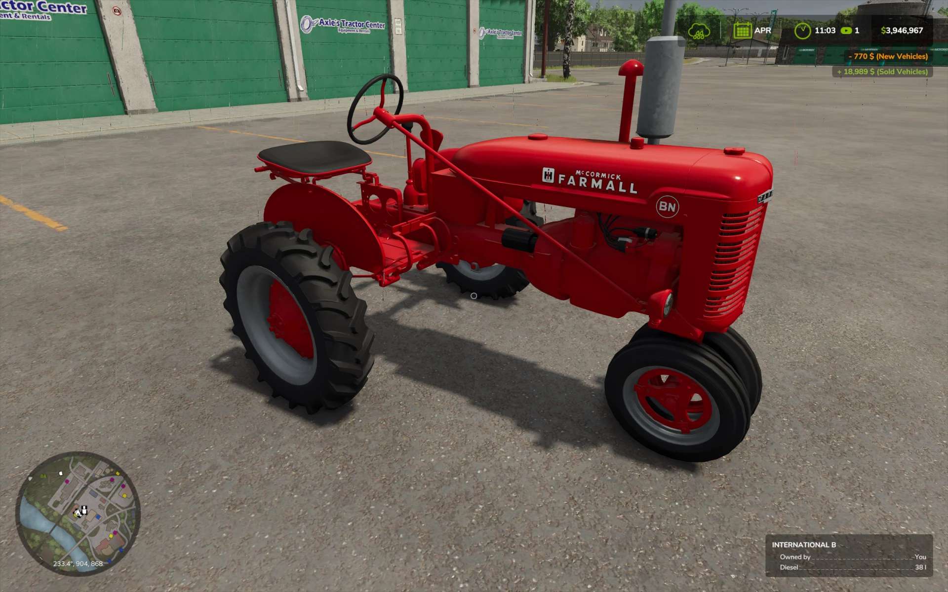LS 25 Farmall B v1.0.0.0 - Farming Simulator 2025 mod, LS 2025 mod / FS 25 mod