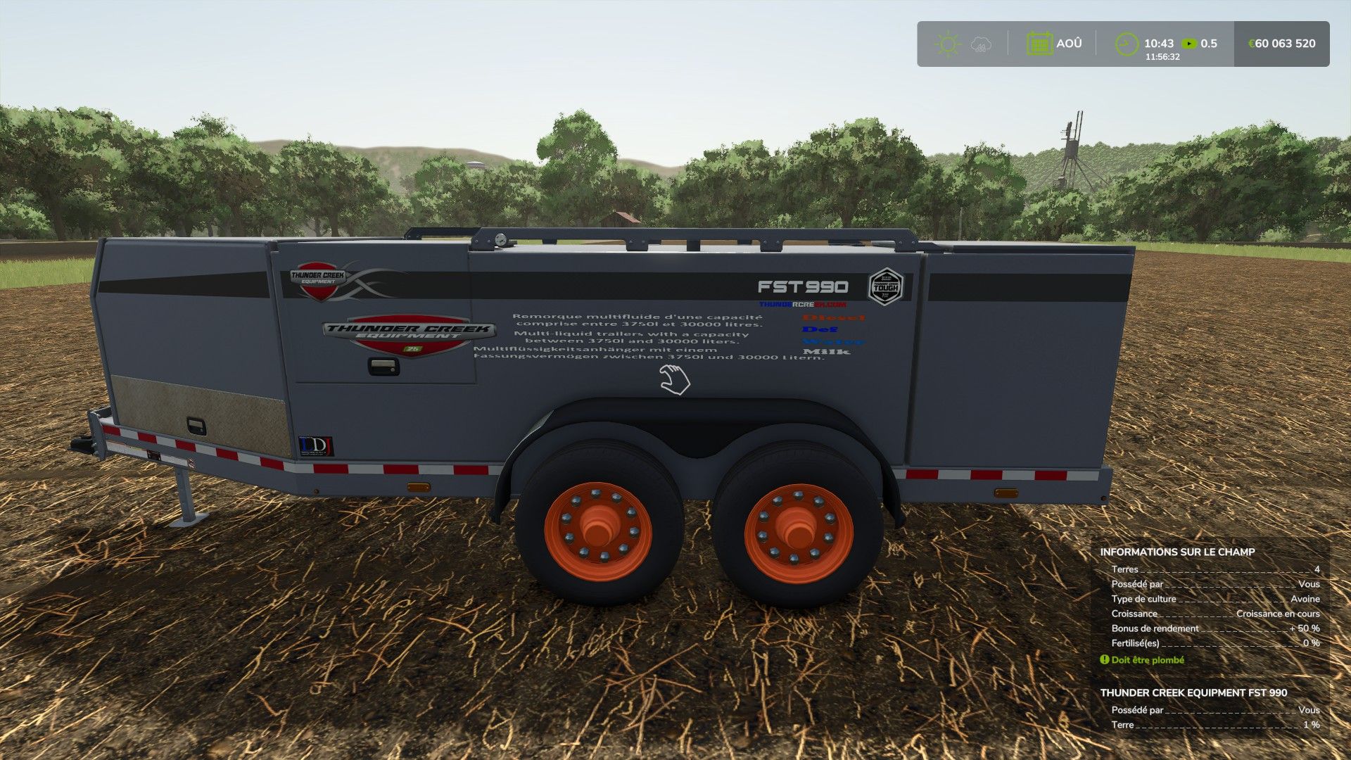 LS 25 Fst990 Multi liquid v1.0.0.0 - Farming Simulator 2025 mod, LS 2025 mod / FS 25 mod
